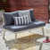 George Oliver Eller 48.75'' Wide Outdoor Loveseat with Cushions ...
