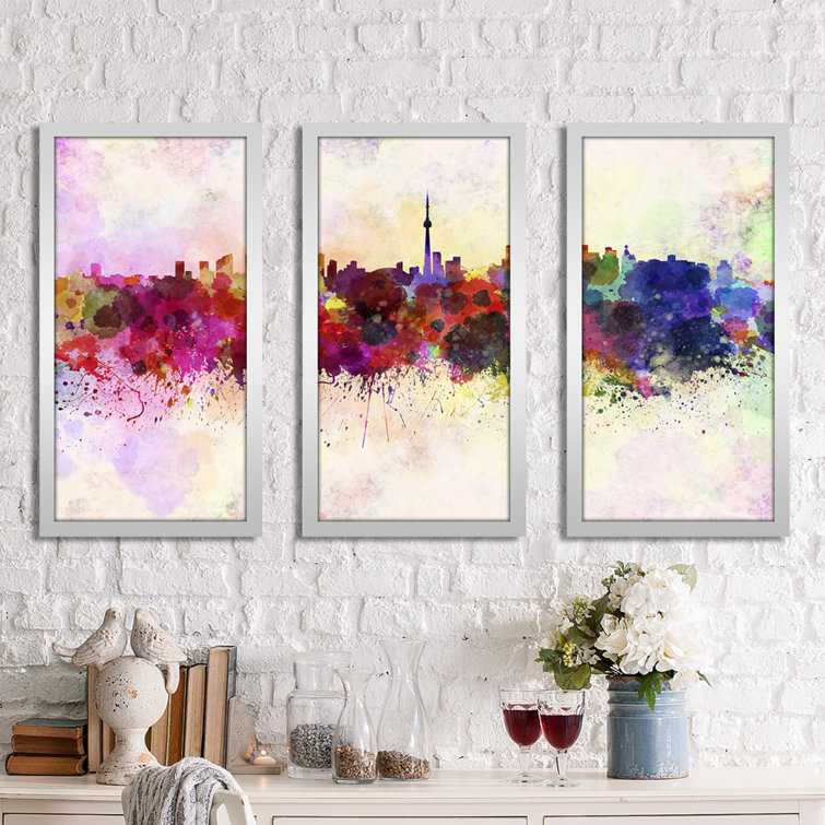 PicturePerfectInternational 3 Piece Picture Frame Print | Wayfair