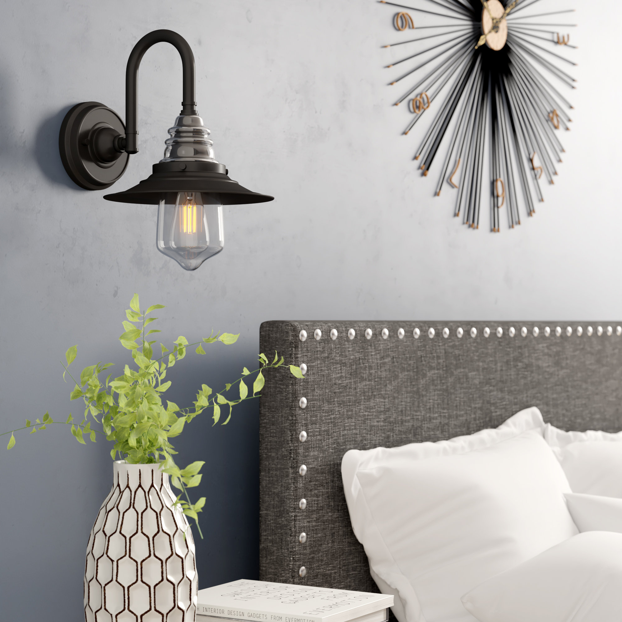 Brayden Studio® Cearley Glass Barn Light & Reviews | Wayfair