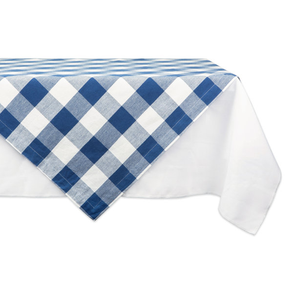 Gracie Oaks Wolsingham Gingham Cotton Tablecloth & Reviews | Wayfair