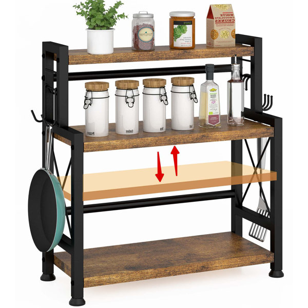 Rebrilliant 3-Tier Spice Rack Storage Shelves - Standing Kitchen ...