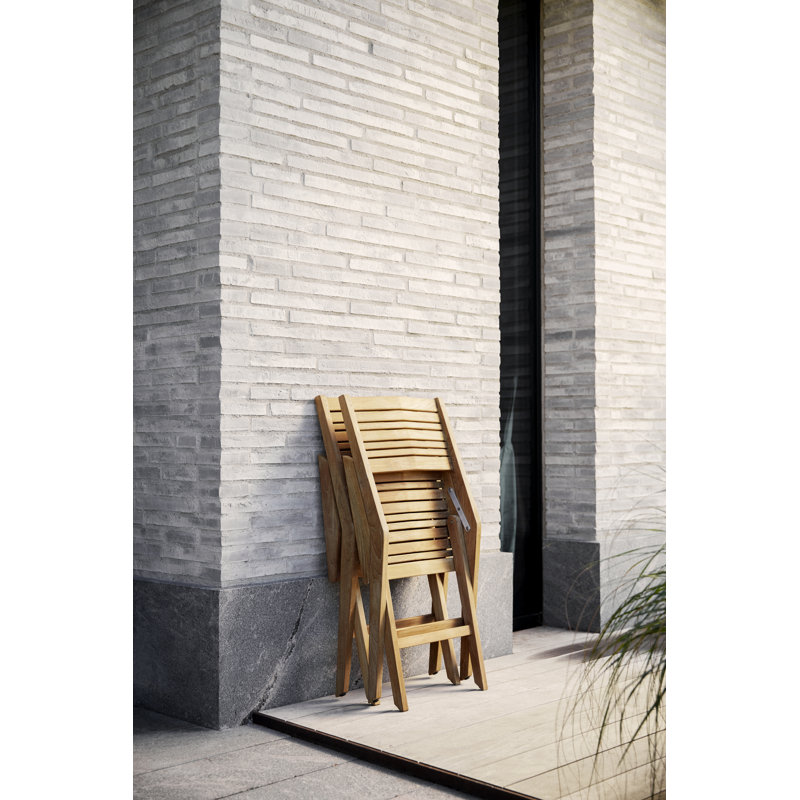 Cane Line Flip Teak Folding Armchair | Wayfair
