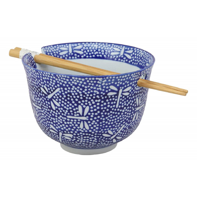 World Menagerie Naperon Dragonfly Ramen Udong Noodles Rice Bowl ...