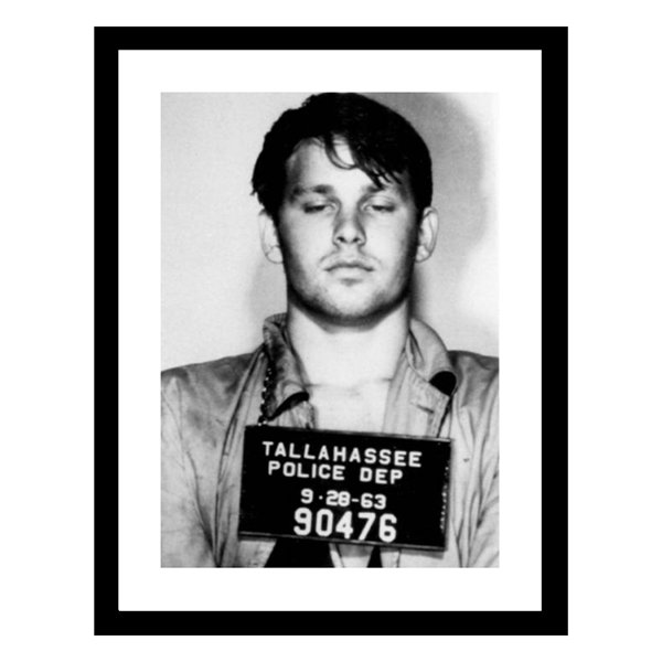 Venice Beach Collections Jim Morrison 1963 Mugshot - Picture Frame ...
