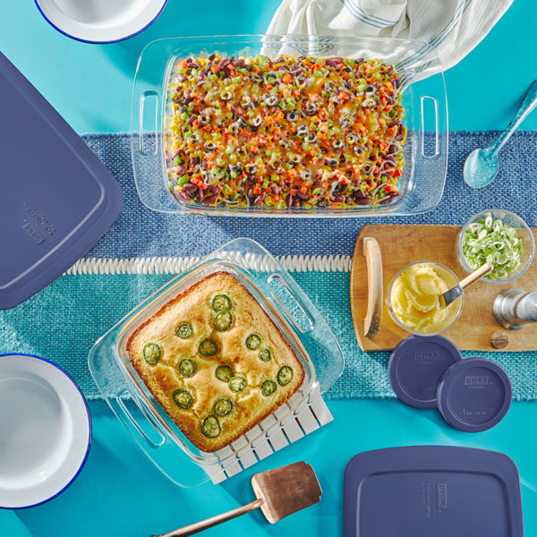 Pyrex Easy Grab 8 Piece Bakeware Set & Reviews | Wayfair