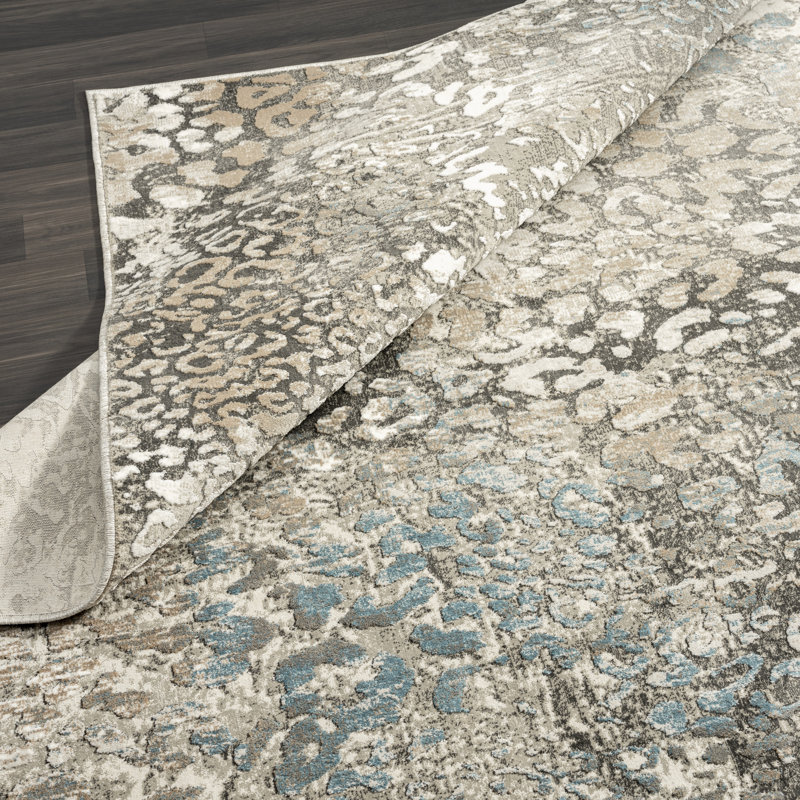 N Natori Performance Gray Rug | Wayfair