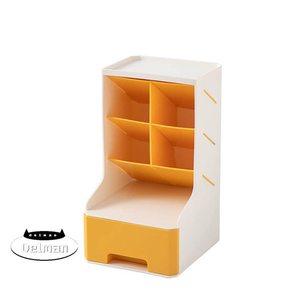 Delman Magazine File Storage,Document Organizer With Drawer,Removable ...