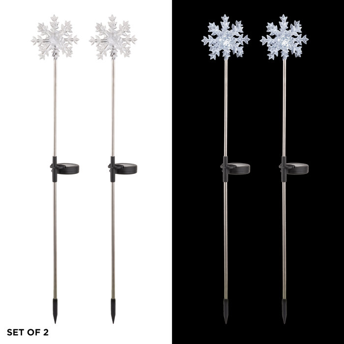 Mercury Row® Snowflake Garden Stake & Reviews | Wayfair