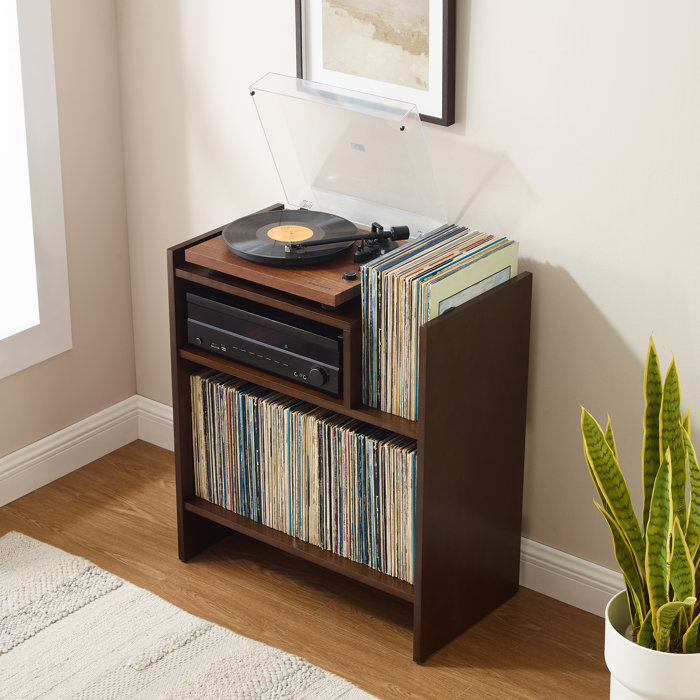 Crosley Electronics Portland Turntable Audio Rack & Reviews | Wayfair