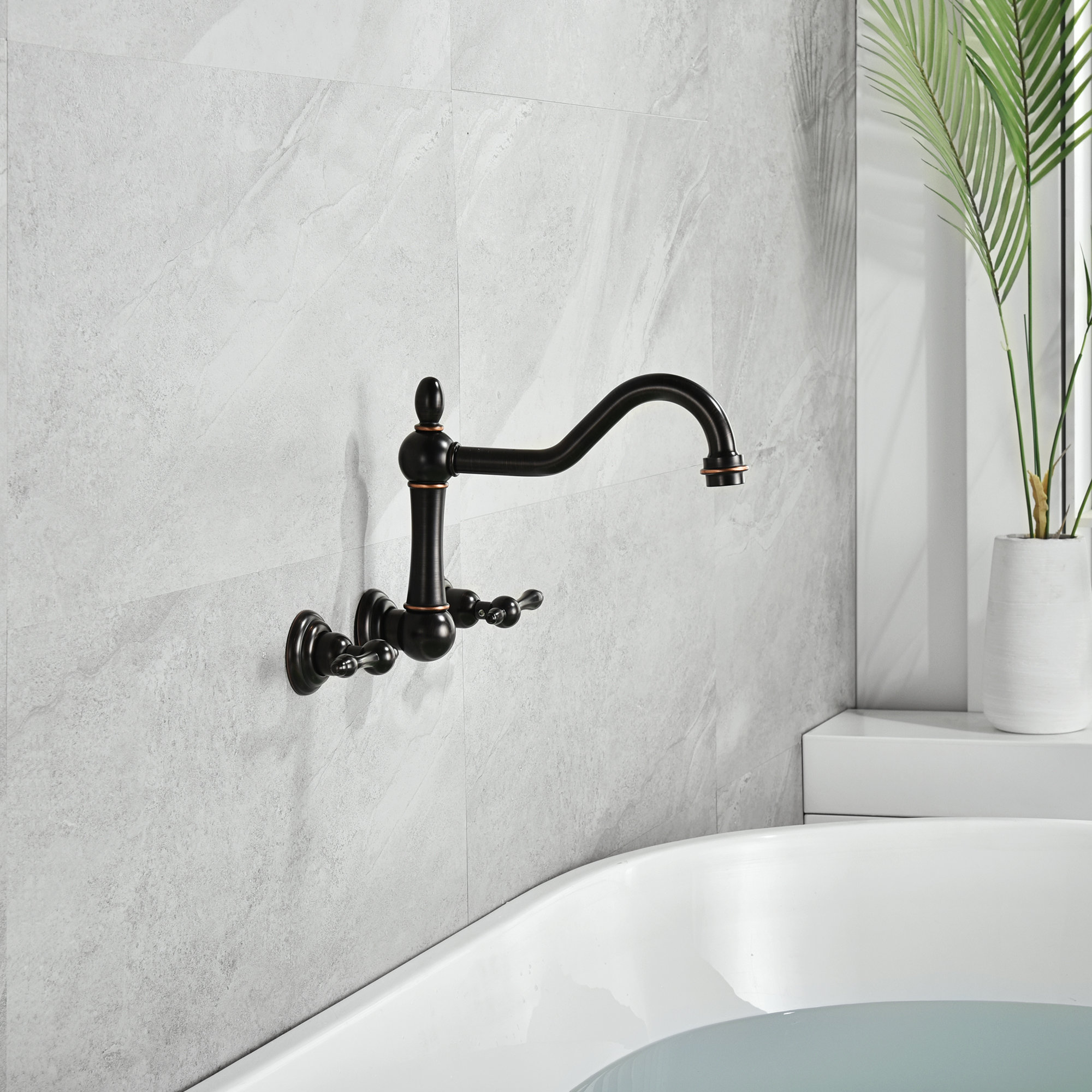 Wall Mount Roman Tub Faucet