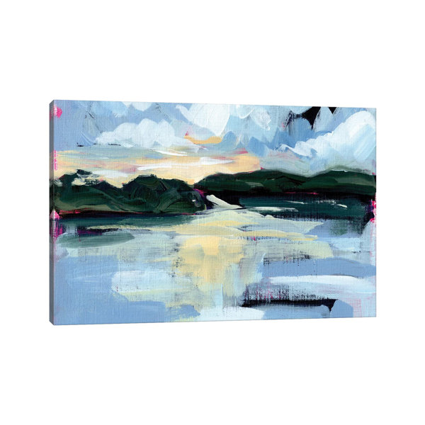 Rosalind Wheeler Sun On The Water by Shelby Dillon - Painting on Canvas ...