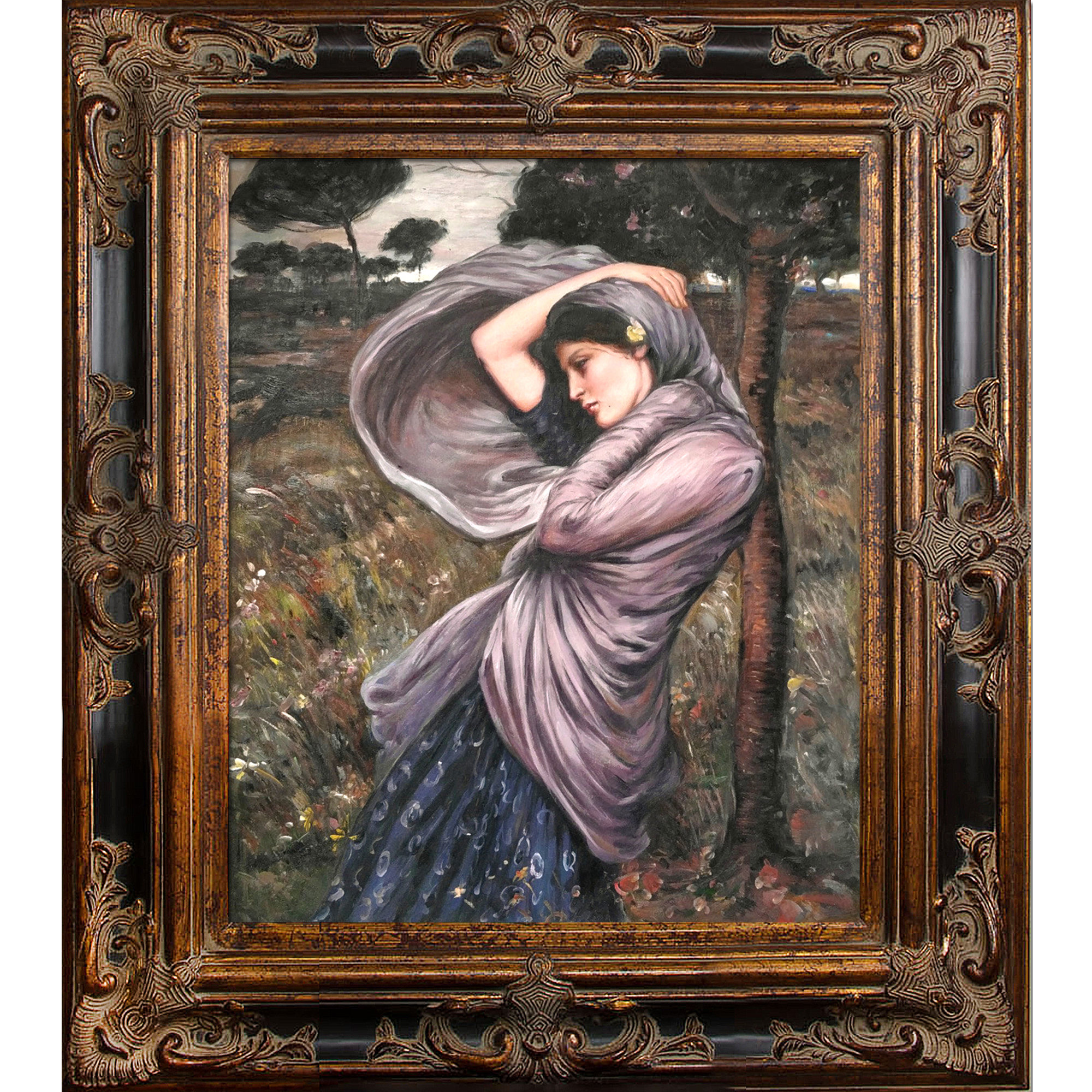 Vault W Artwork Boreas by John William Waterhouse - Picture Frame ...