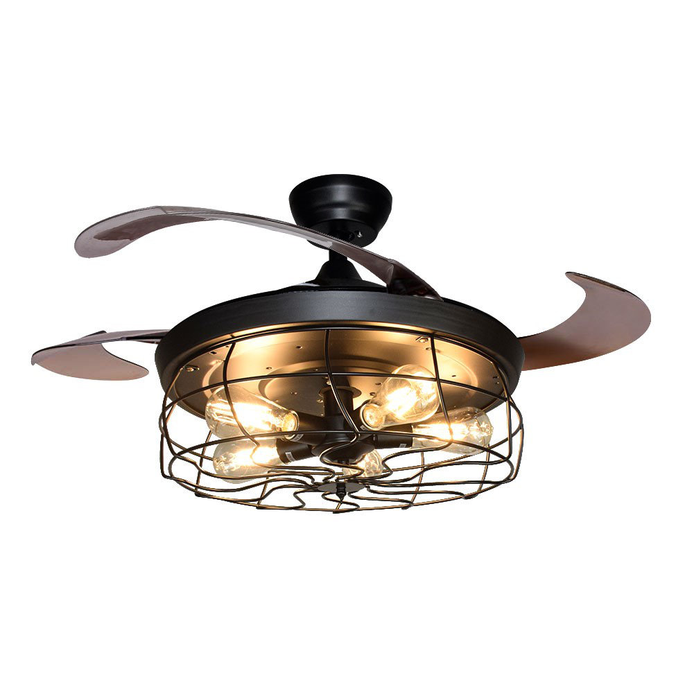 Williston Forge Howey 42'' Ceiling Fan with Light Kit & Reviews | Wayfair