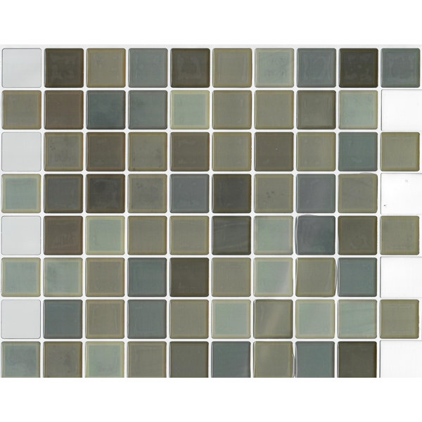 LONGKING 10" x 10" PVC Peel & Stick Mosaic Tile | Wayfair