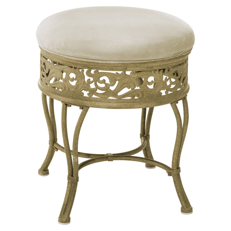 Astoria Grand Kaye Metal Accent Stool & Reviews | Wayfair