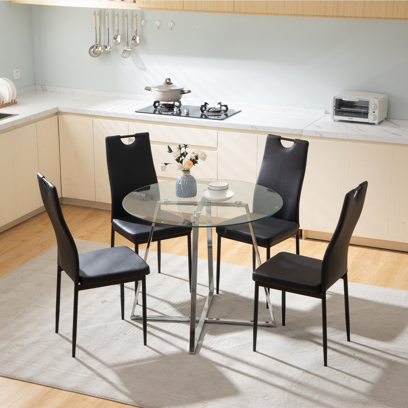 Ebern Designs 4 - Person Dining Set | Wayfair