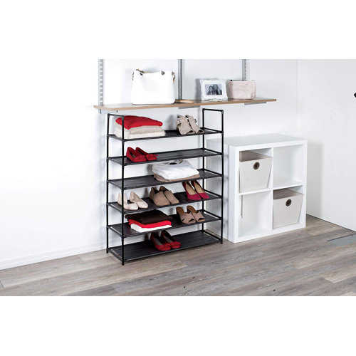 Zipcode Design™ Space Saving 30 Stackable Shoe Rack & Reviews | Wayfair