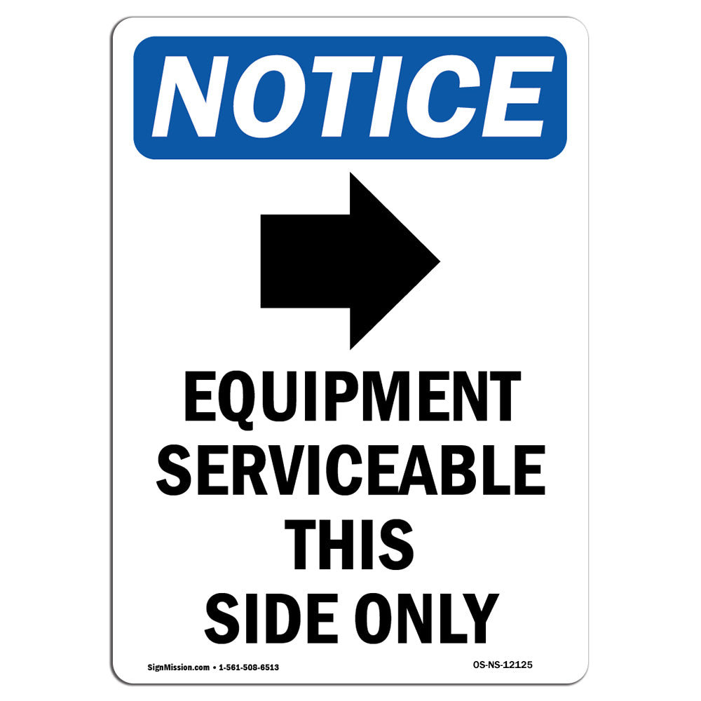 SignMission Equipment Serviceable Sign with Symbol | Wayfair