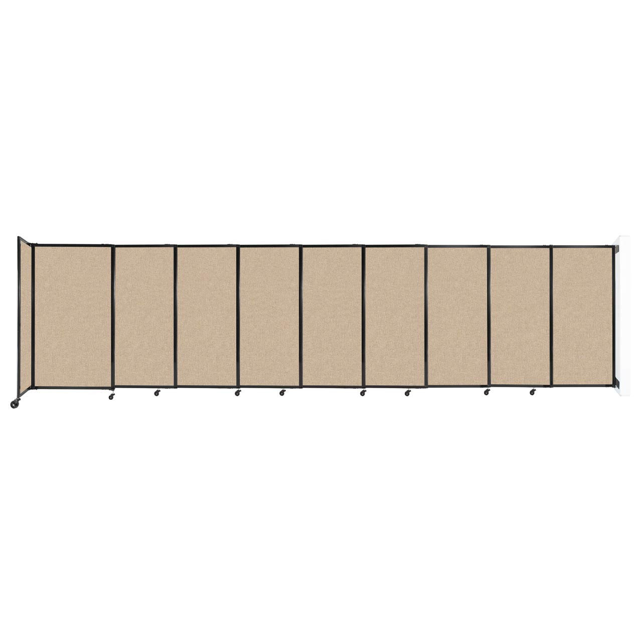 Versare 5' Tall Straightwall Sliding Wall-Mounted Partition | Wayfair
