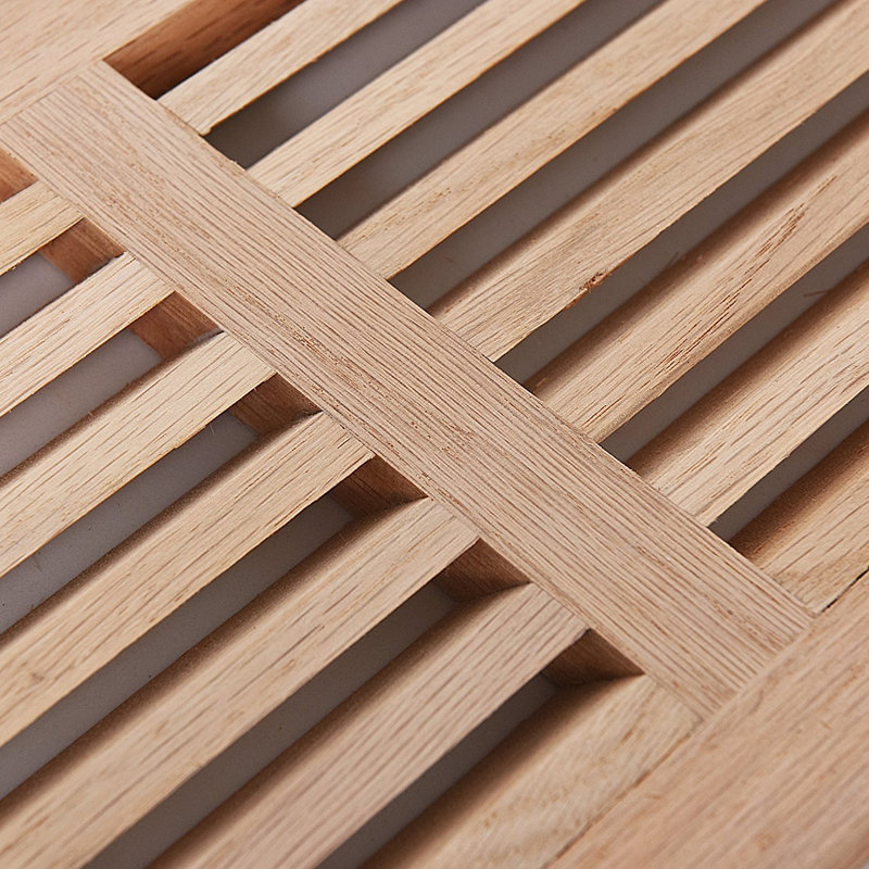 Welland Industries LLC 8" x 32" Oak Register Cold Air Return Wall Vent ...