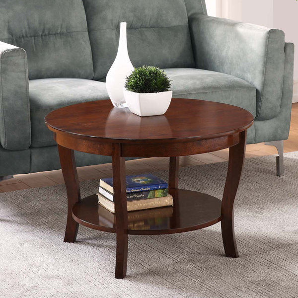 Round-padded-coffee-table | Wayfair