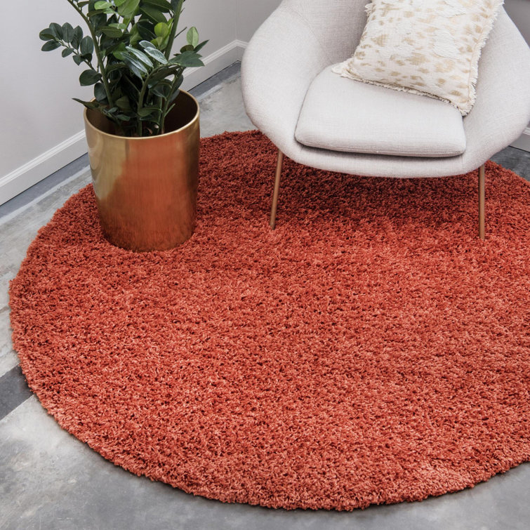Ebern Designs Santra TerracottaArea Rug & Reviews | Wayfair