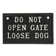 Maturi Do Not Open Gate Loose Dog Sign | Wayfair.co.uk
