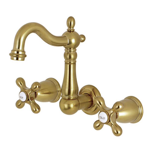 Novatto Ria Wall Mounted Faucet Bathroom Faucet | Wayfair