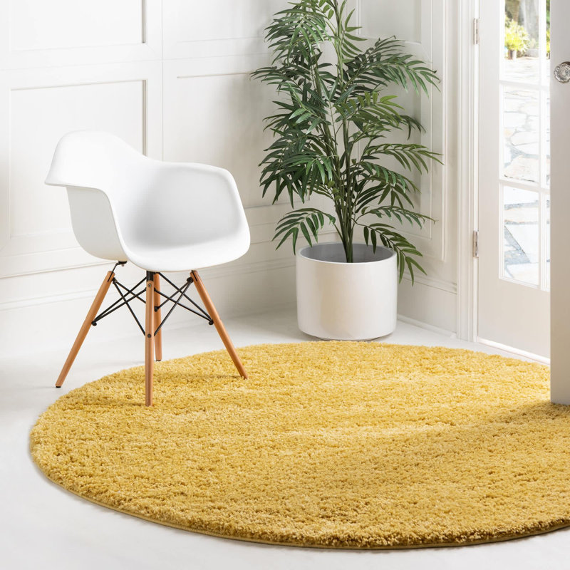 Zipcode Design™ Kianna Performance Yellow Rug & Reviews | Wayfair