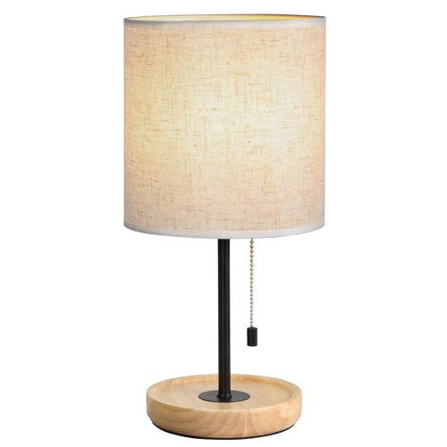 Ebern Designs Tavist Wood Desk Lamp | Wayfair