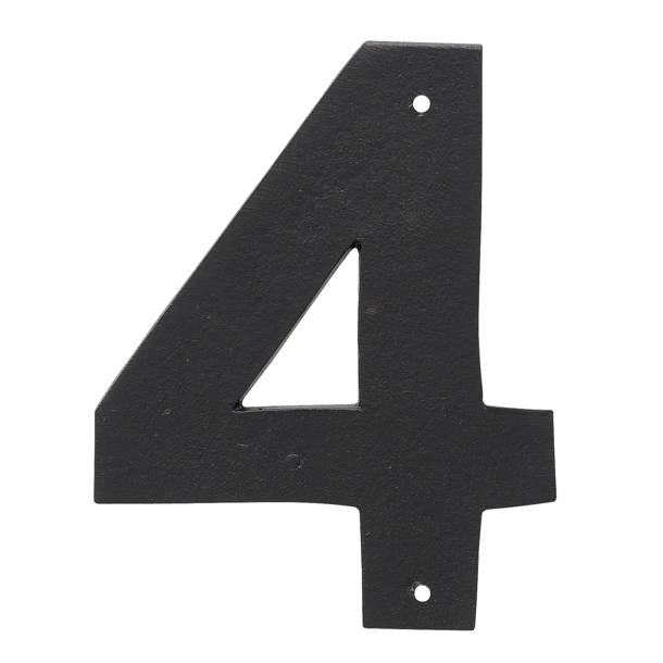 Montague Metal Products 1-Line Hanging Address Plaque & Reviews | Wayfair