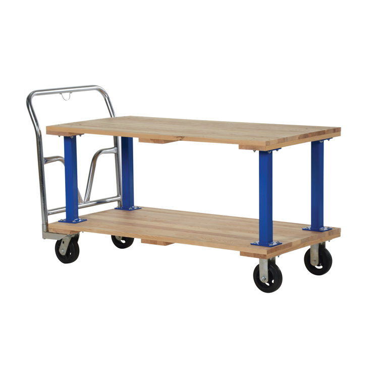 Vestil Double Deck Platform Utility Cart | Wayfair