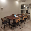 Union Rustic Lemay Iron Dining Table & Reviews | Wayfair