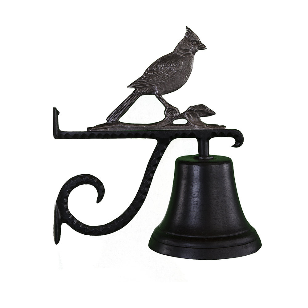 Montague Metal Products Cast Cardinal Bell & Reviews | Wayfair