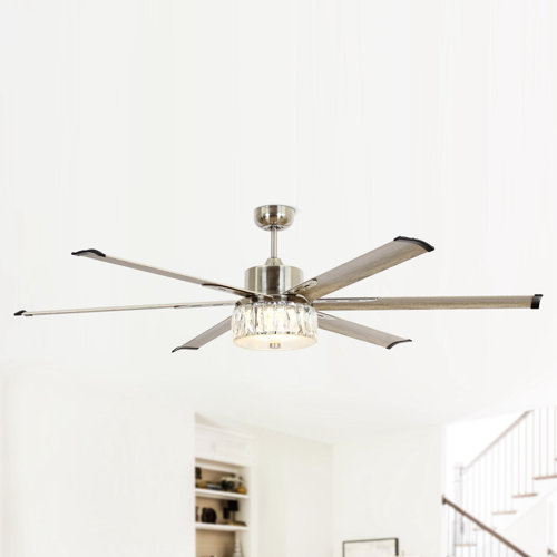 Willa Arlo Interiors 65'' Ceiling Fan with LED Lights & Reviews | Wayfair