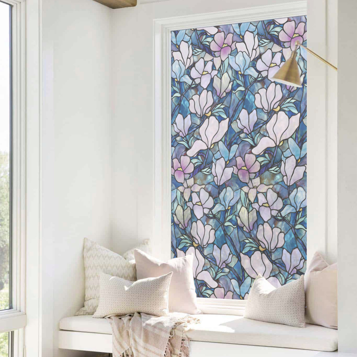 Winston Porter Magnolia Window Decal | Wayfair