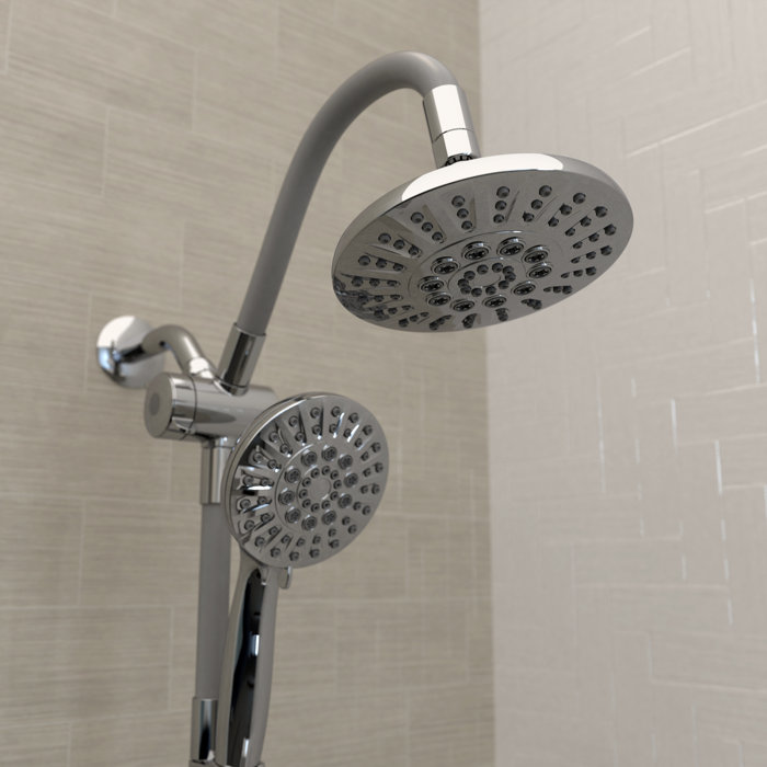 Keeney Manufacturing Company Belanger Retrofit Massage/Jet Dual Shower ...