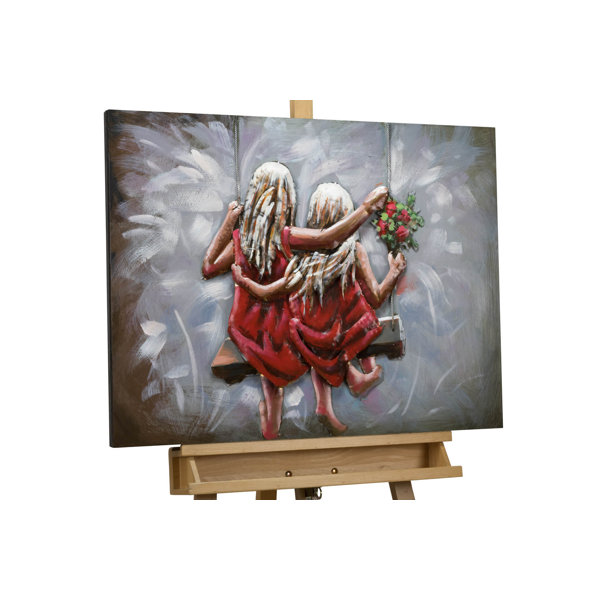 KUNSTLOFT Same But Different Art Print on Metal | Wayfair.co.uk