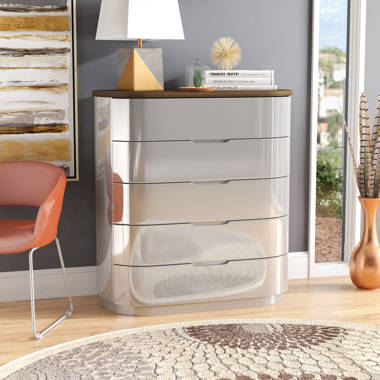 Orren Ellis Lisa 6 - Drawer Dresser & Reviews | Wayfair