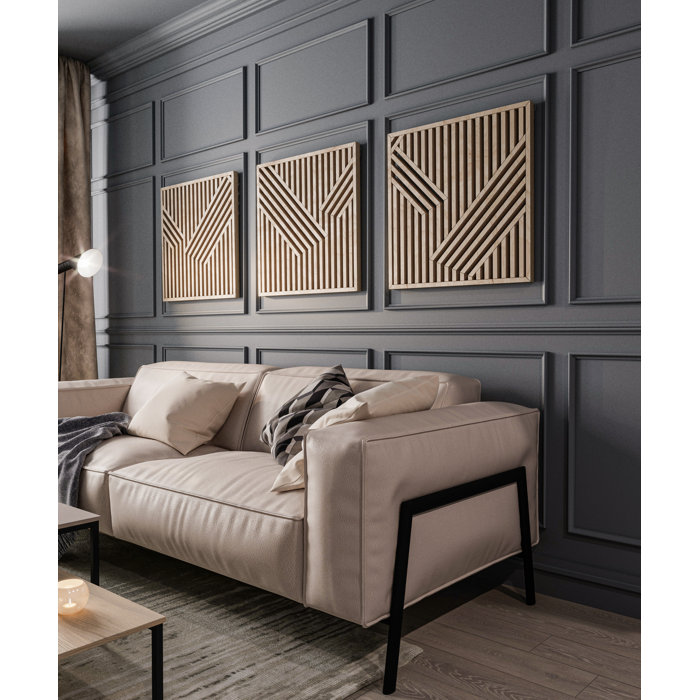 Other Furniture 3 Piece Modern Wall Décor Set | Wayfair