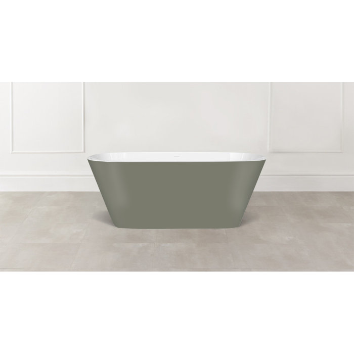 Victoria + Albert Painted Vetralla 58-3/4" x 29-1/8" Freestanding ...
