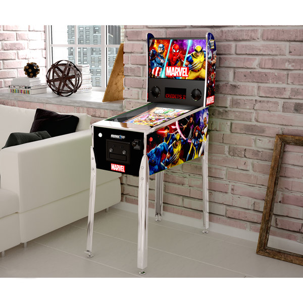Arcade1Up Pinball Machine _ Arcade1Up MARVEL DIGITAL PINBALL – FHLGD