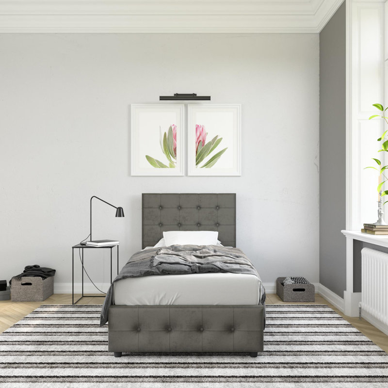 Brayden Studio® Morphis Upholstered Storage Bed & Reviews | Wayfair