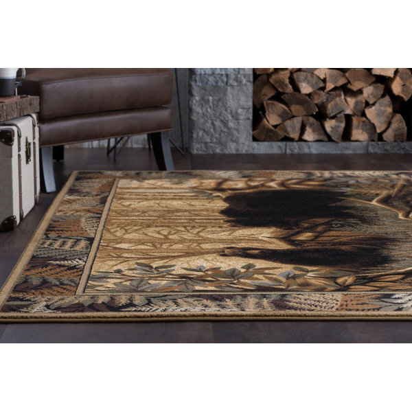 Threadbind Performance Beige/Brown Rug & Reviews | Wayfair