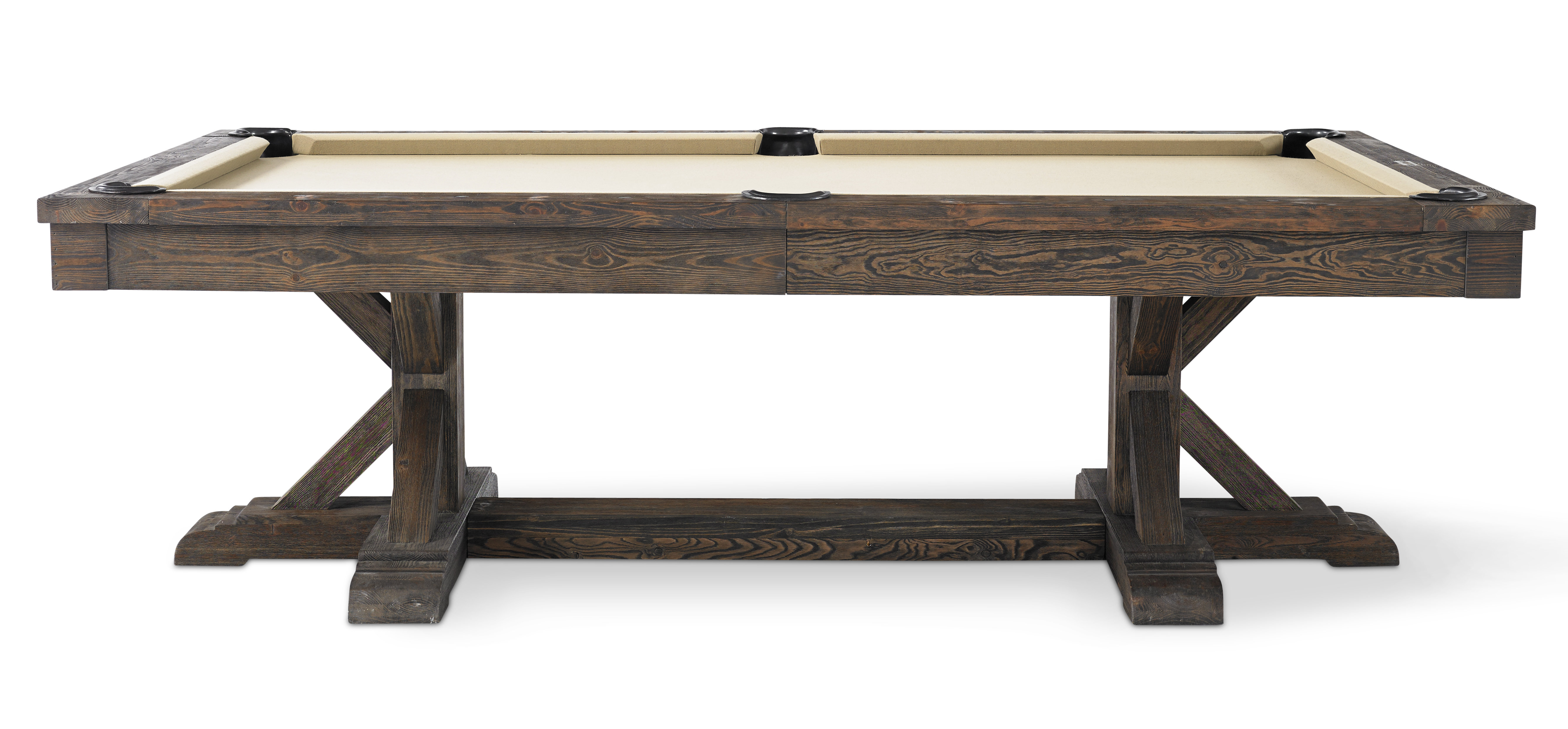 Plank & Hide Thomas 8' Slate Pool Table with Professional Installation ...