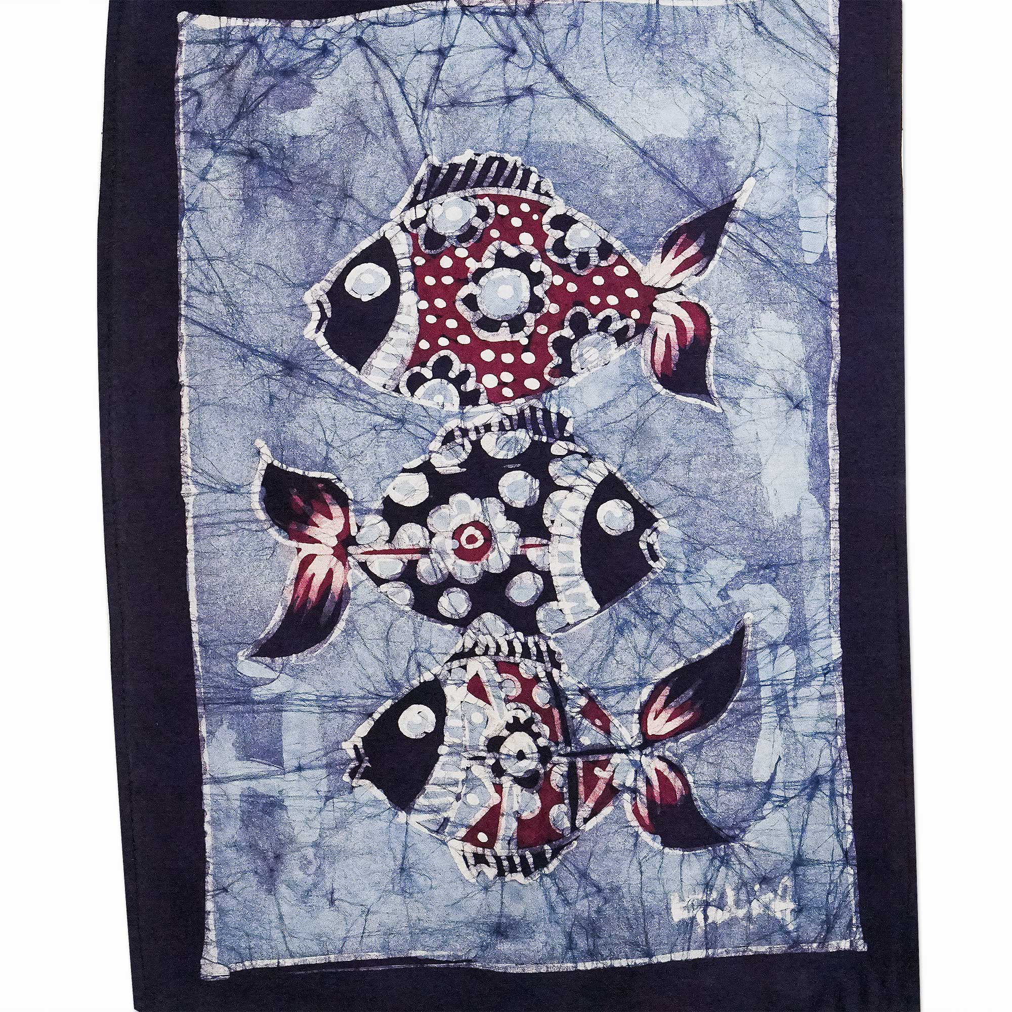 Bay Isle Home Cotton Three Sisters Batik Wall Hanging | Wayfair