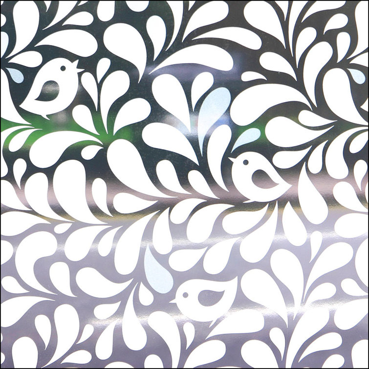 Stick Pretty Retro Peeps Sheer Window Film | Wayfair