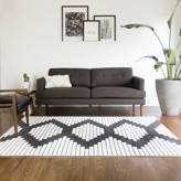 Balta Elle Machine Woven / Power Loomed Performance Cream Rug & Reviews ...