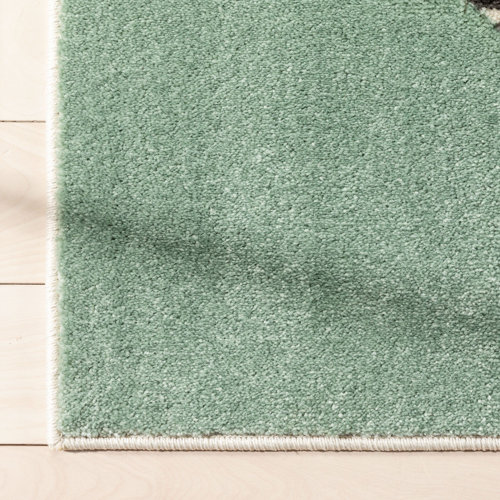 Well Woven Green/Yellow Rug & Reviews | Wayfair