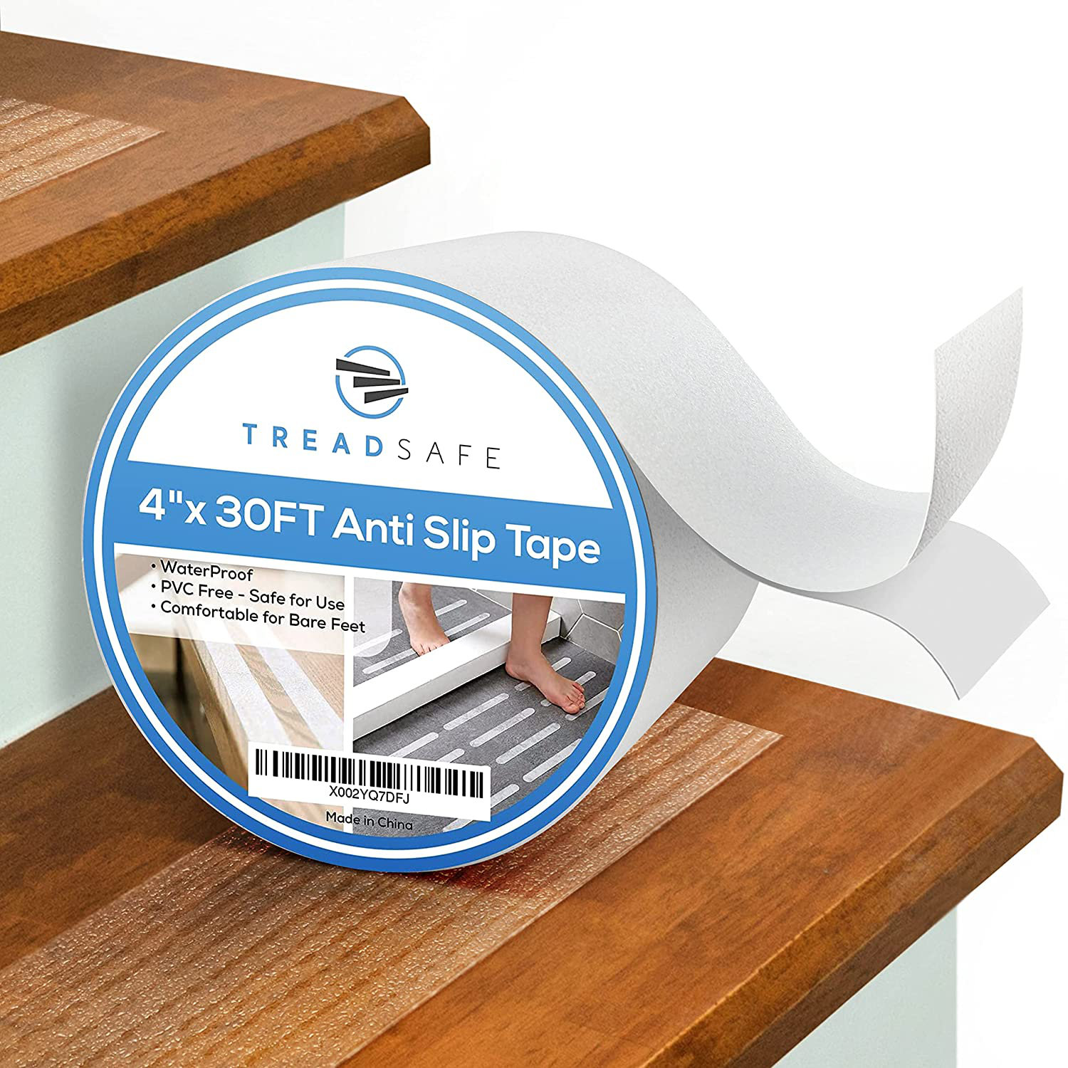 TreadSafe Indoor/Outdoor Clear Anti Slip Grip Tape | Wayfair